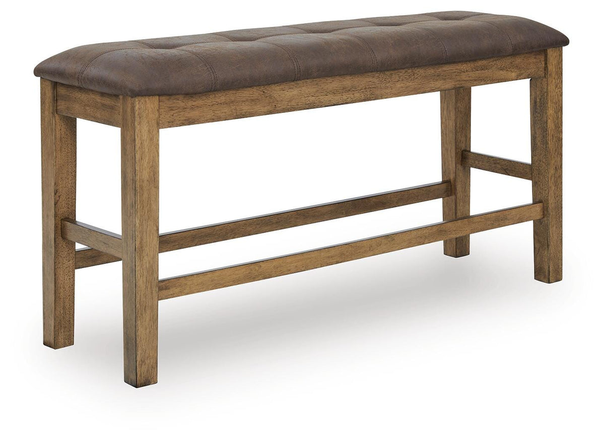 Urbinforte Counter Height Dining Bench | Jax Mattress (Jacksonville, FL)